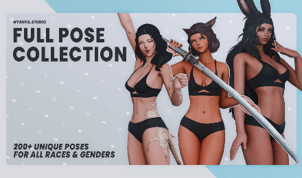 Aether Link - nyanya.studio: full pose collection