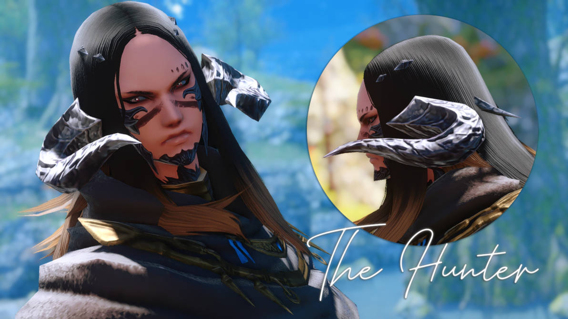 Aether Link - The Hunter - Face 1 Horns (All Faces)