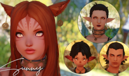 Aether Link - Sunny - Earrings