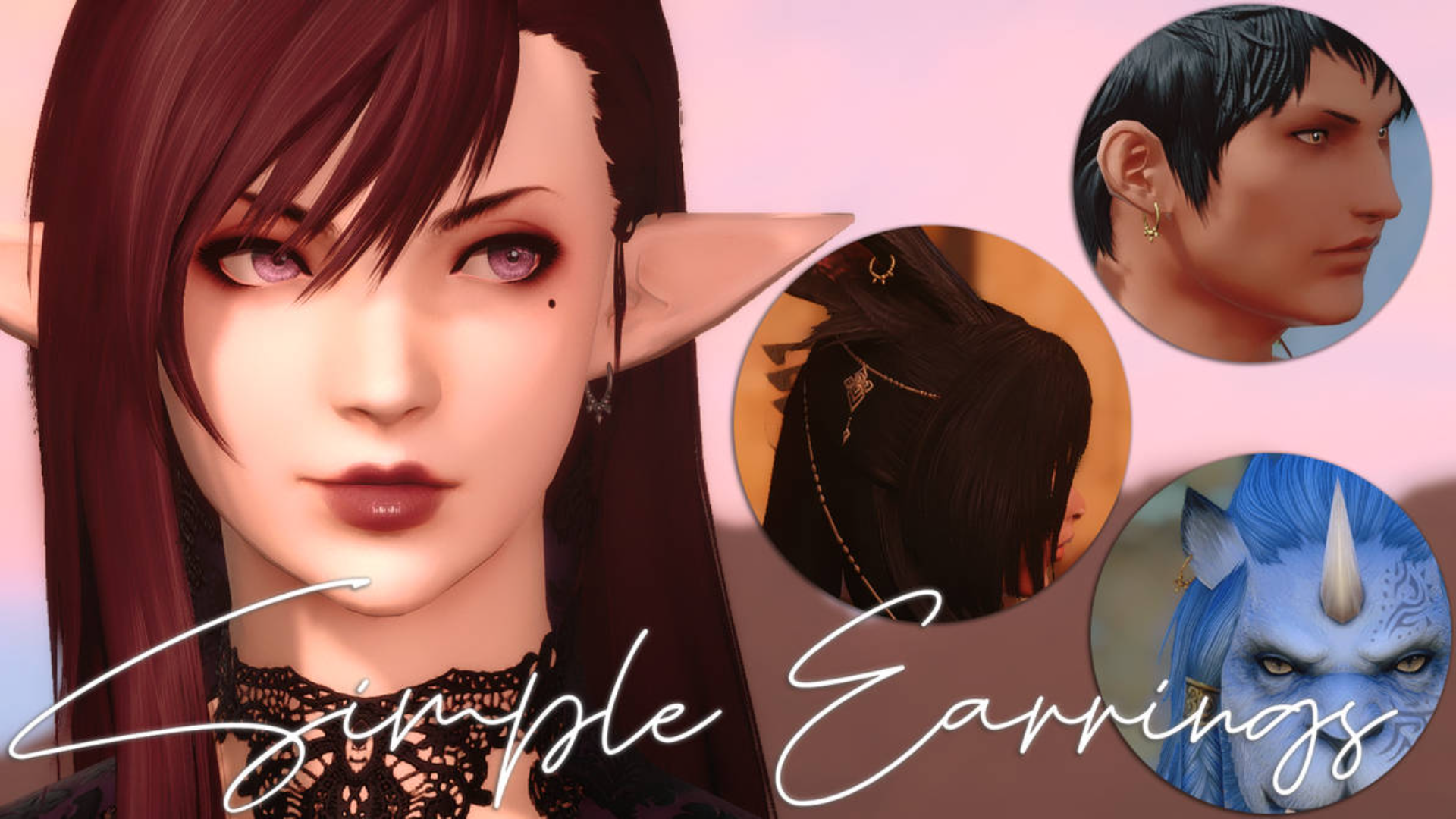 Aether Link - Simple Earrings