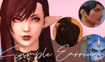 Aether Link - Simple Earrings