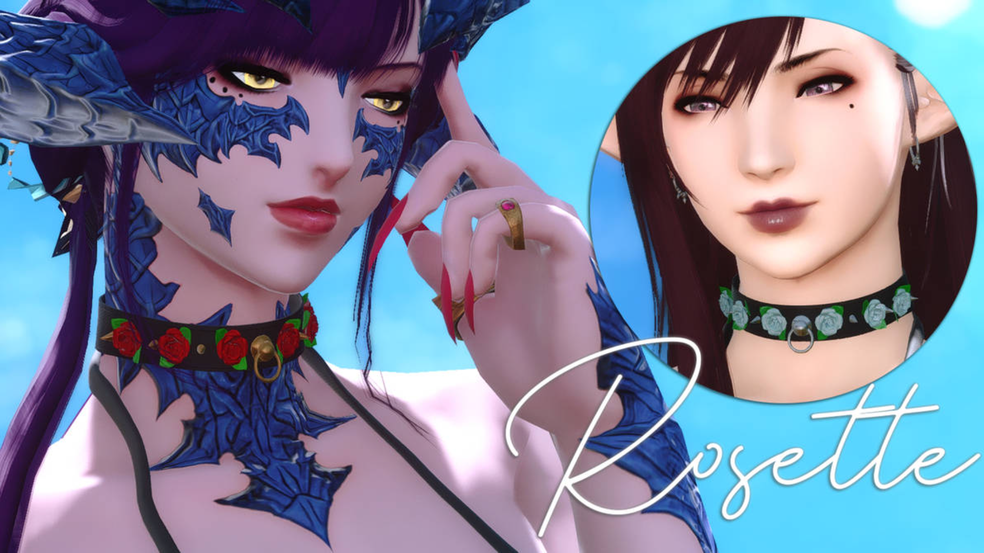 Aether Link - Rosette - Choker