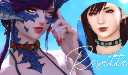 Aether Link - Rosette - Choker