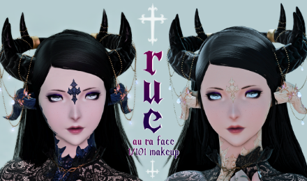Aether Link - Rue Au Ra Makeup
