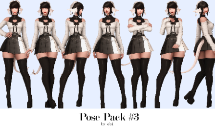 Aether Link - [ebi] Pose Pack #3