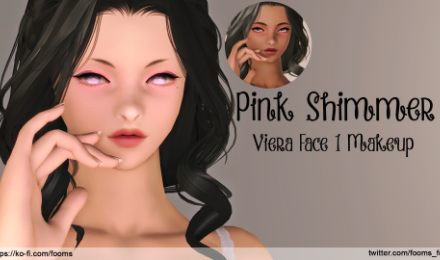 Aether Link - Pink Shimmer {F1 Viera Makeup}
