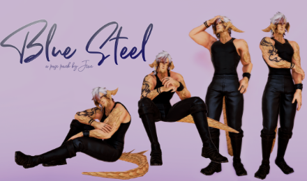 Aether Link - Blue Steel (Pose Pack)
