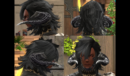 Aether Link - Slightly Longer Styled for Hire (Male au ra)