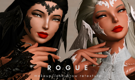 Aether Link - ROGUE - Makeup | Lash+Brow Retexture