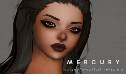 Aether Link - MERCURY - Makeup/Lash+Brow Retexture