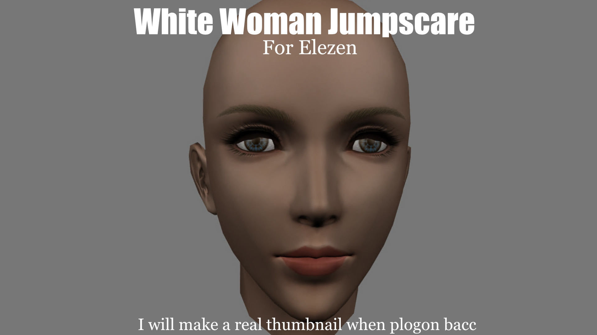 Aether Link - White Woman Jumpscare For Elezen