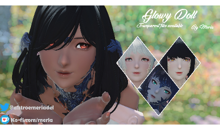 Aether Link - Glowy Doll Makeup