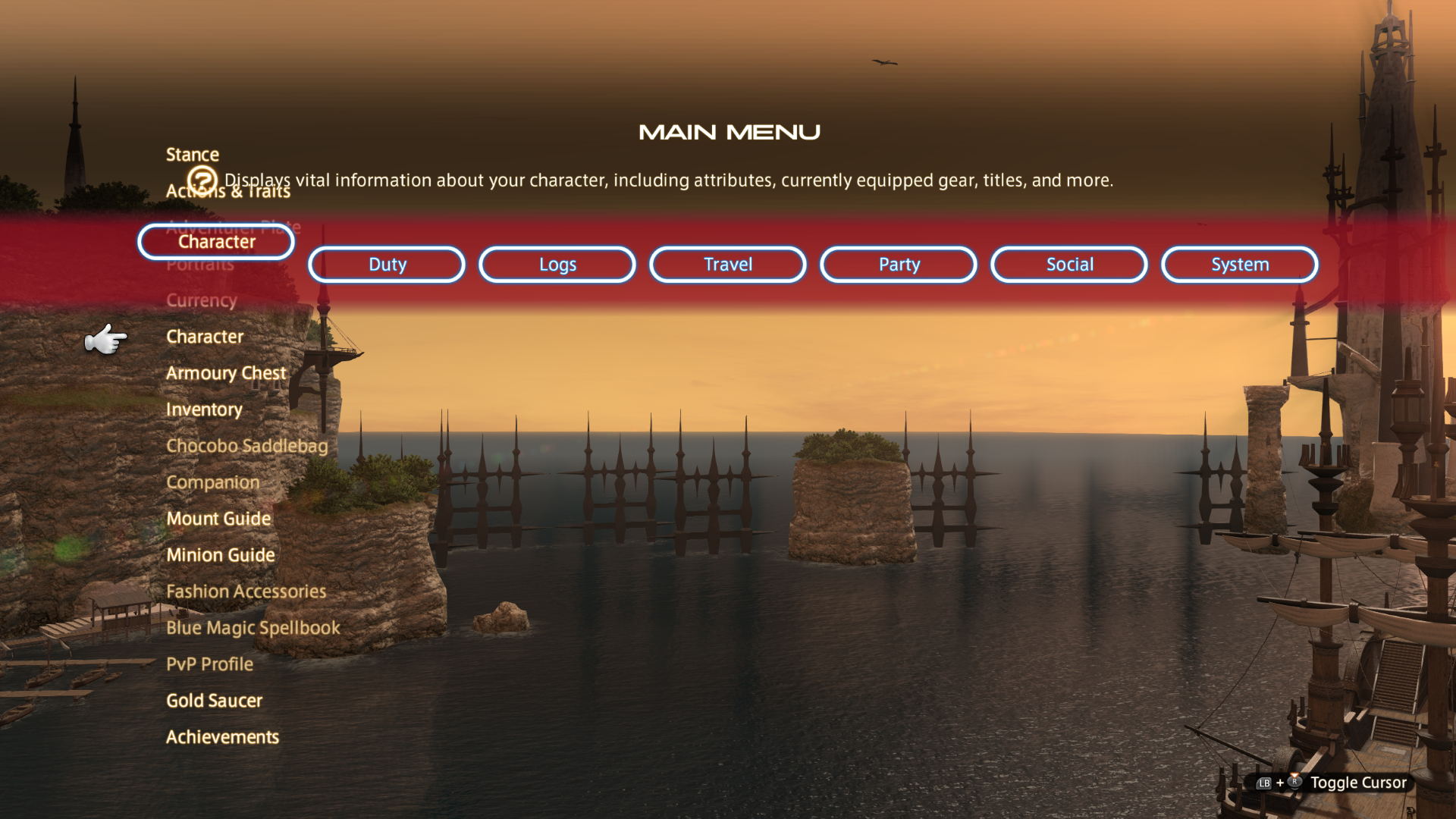 Aether Link - Cross Menu Color Modifier
