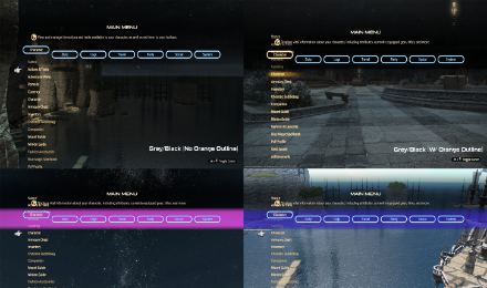 Aether Link - Cross Menu Color Modifier
