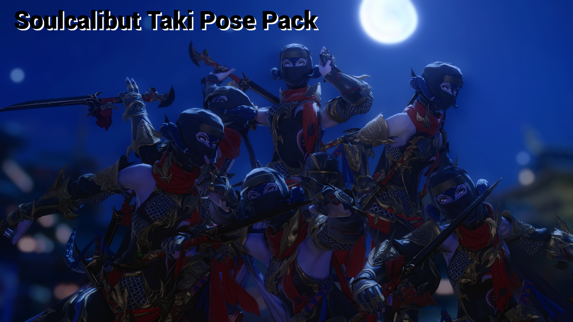 Aether Link - Soulcalibur Taki Pose Pack