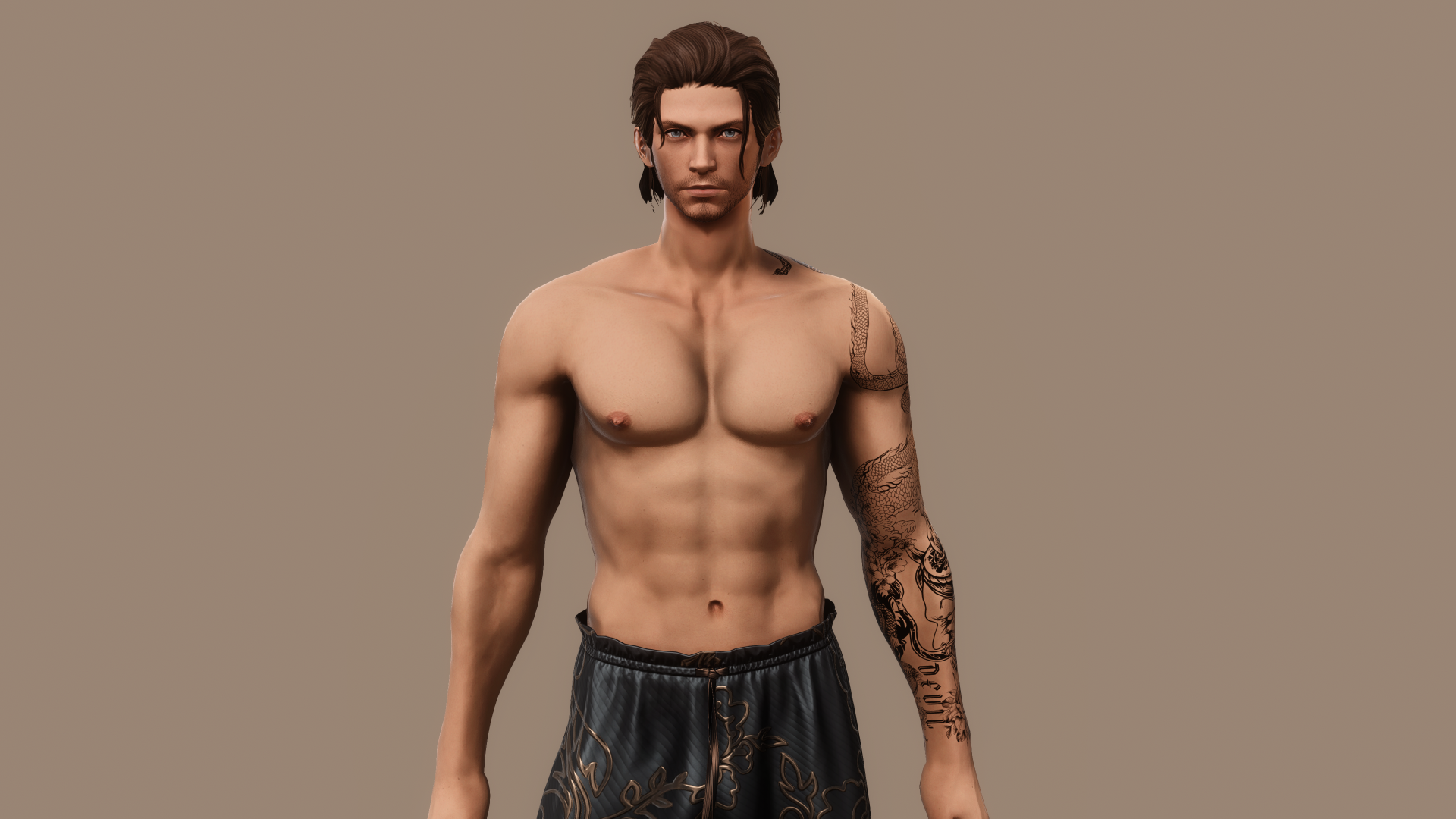 Aether Link - [DT UPDATE] Strangler (Male Tattoo)