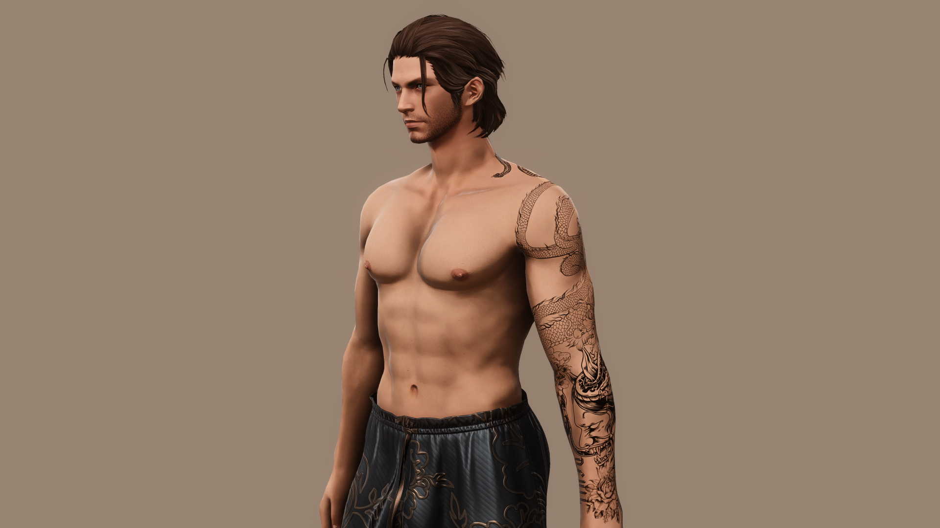 Aether Link - [DT UPDATE] Strangler (Male Tattoo)