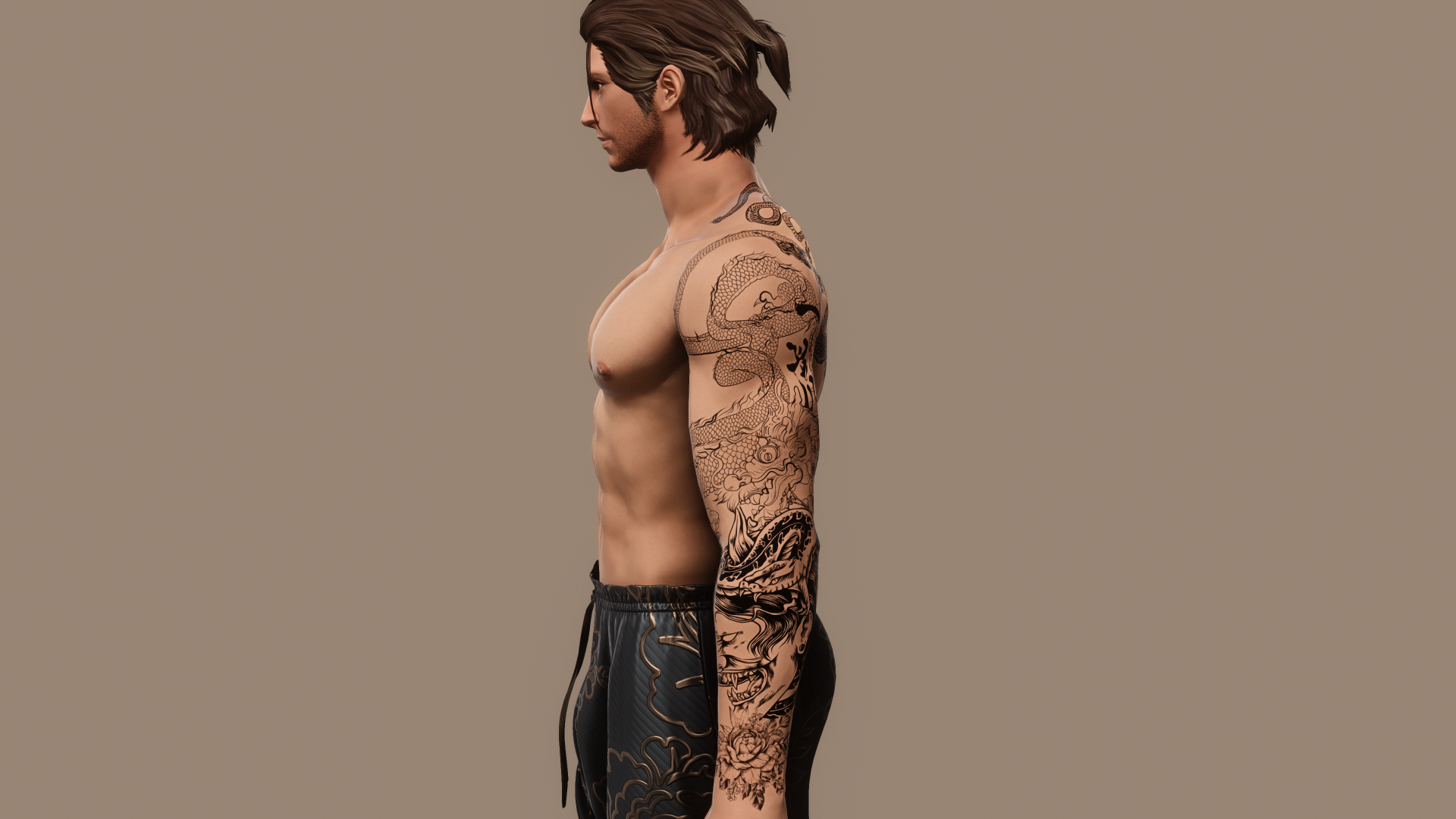 Aether Link - [DT UPDATE] Strangler (Male Tattoo)