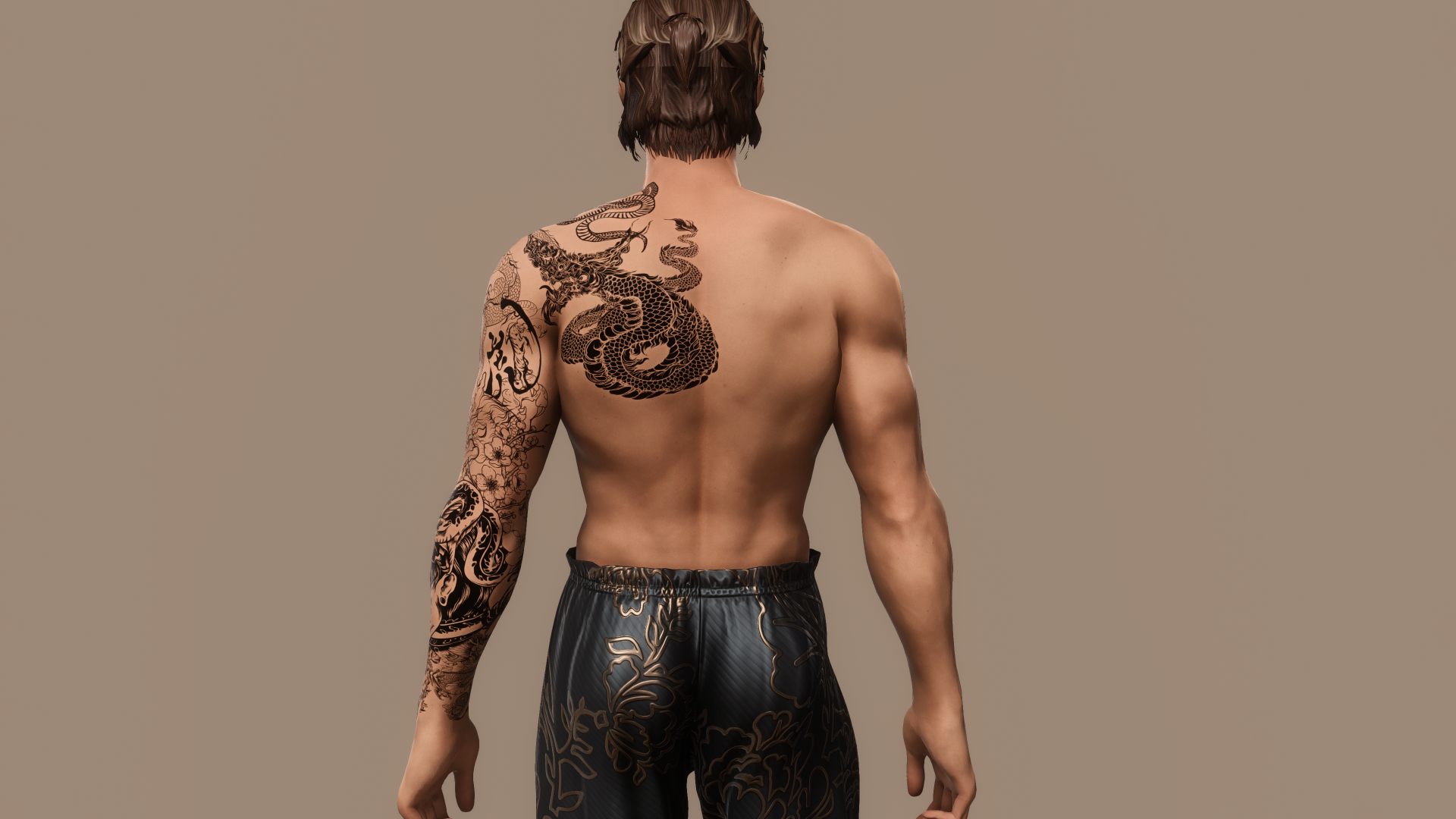 Aether Link - [DT UPDATE] Strangler (Male Tattoo)