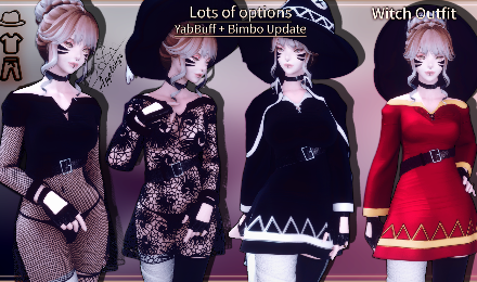 Aether Link - [Holo] Witch Outfit - Bibo+Tre/Yab/Rue - Bimbo/YabBuff Update