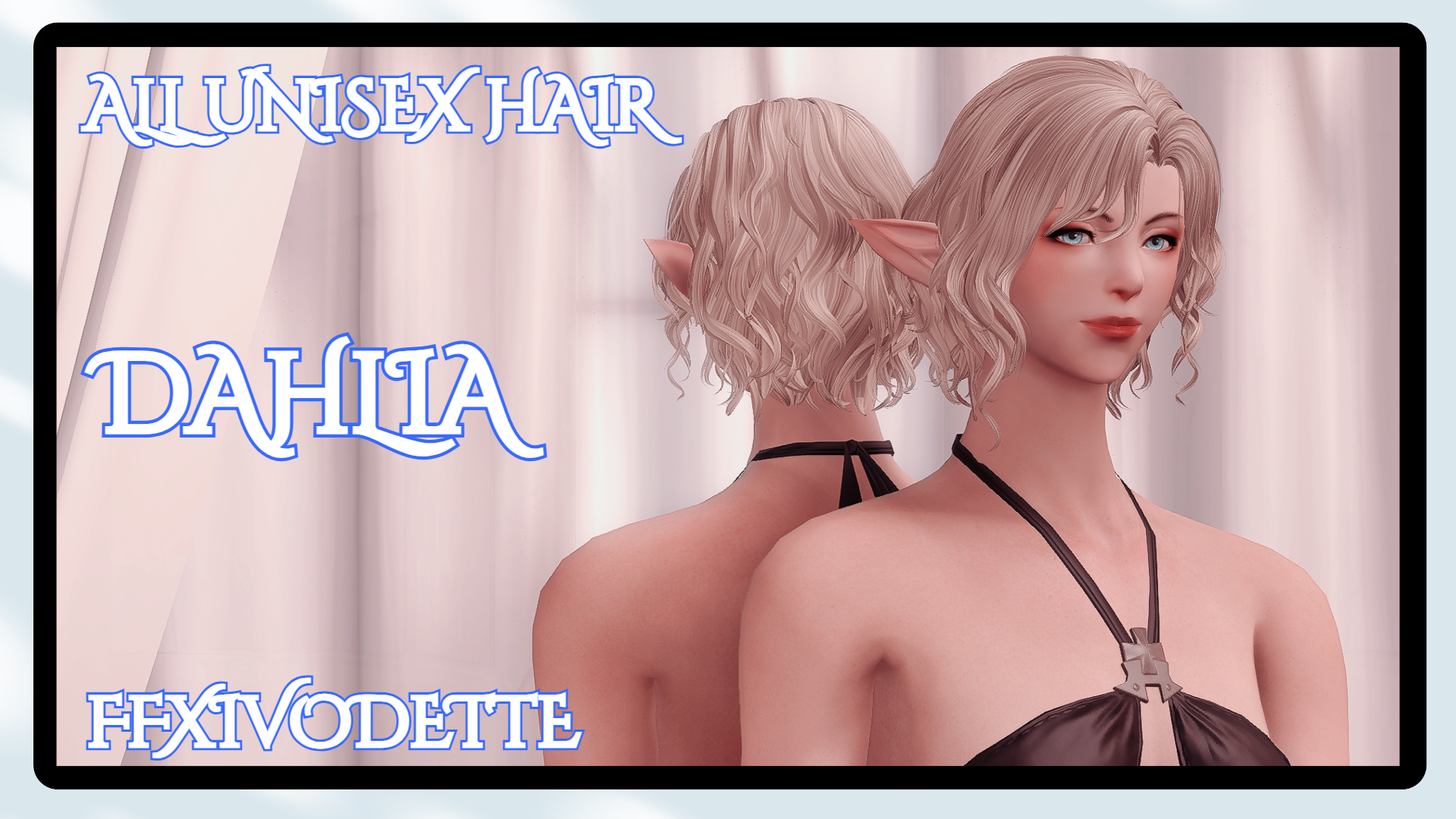Aether Link - Unisex Hair Mod: Dahlia