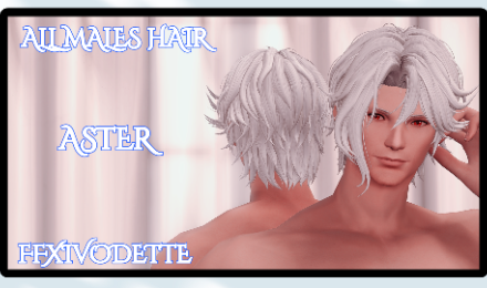 Aether Link - Male Hair Mod: Aster