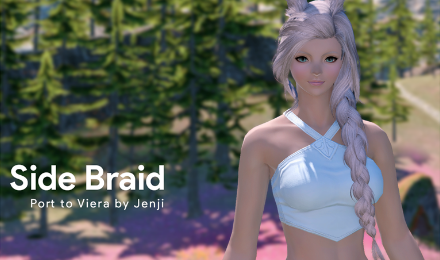 Aether Link - Side Braid for Female Viera