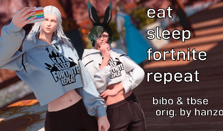 Aether Link - eat sleep fortnite repeat