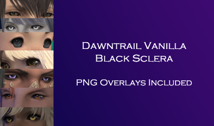 Aether Link - Dawntrail Vanilla Black Sclera