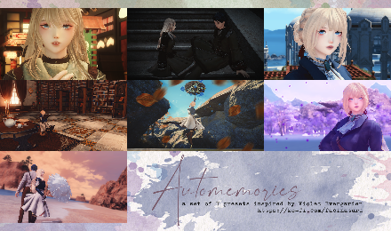 Aether Link - Automemories - A Violet Evergarden Inspired Preset Pack