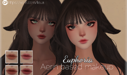Aether Link - [Euphoria] - Aerin based makeup - most [F] faces