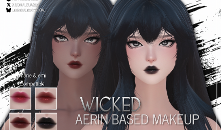 Aether Link - [Wicked] – Aerin based makeup – most [F] faces -[marie & emi compatible]