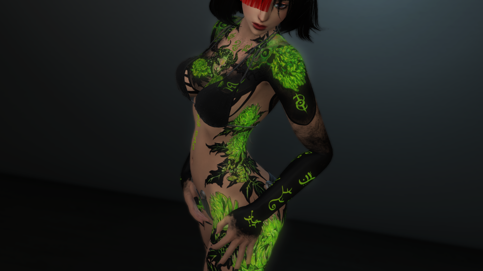 Aether Link - Duskrise Omen (3d, glow)